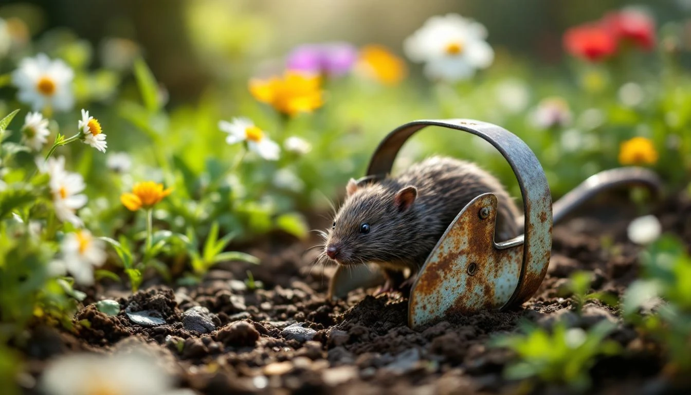 Piège à taupe Putange : la solution mécanique pour un jardin sain