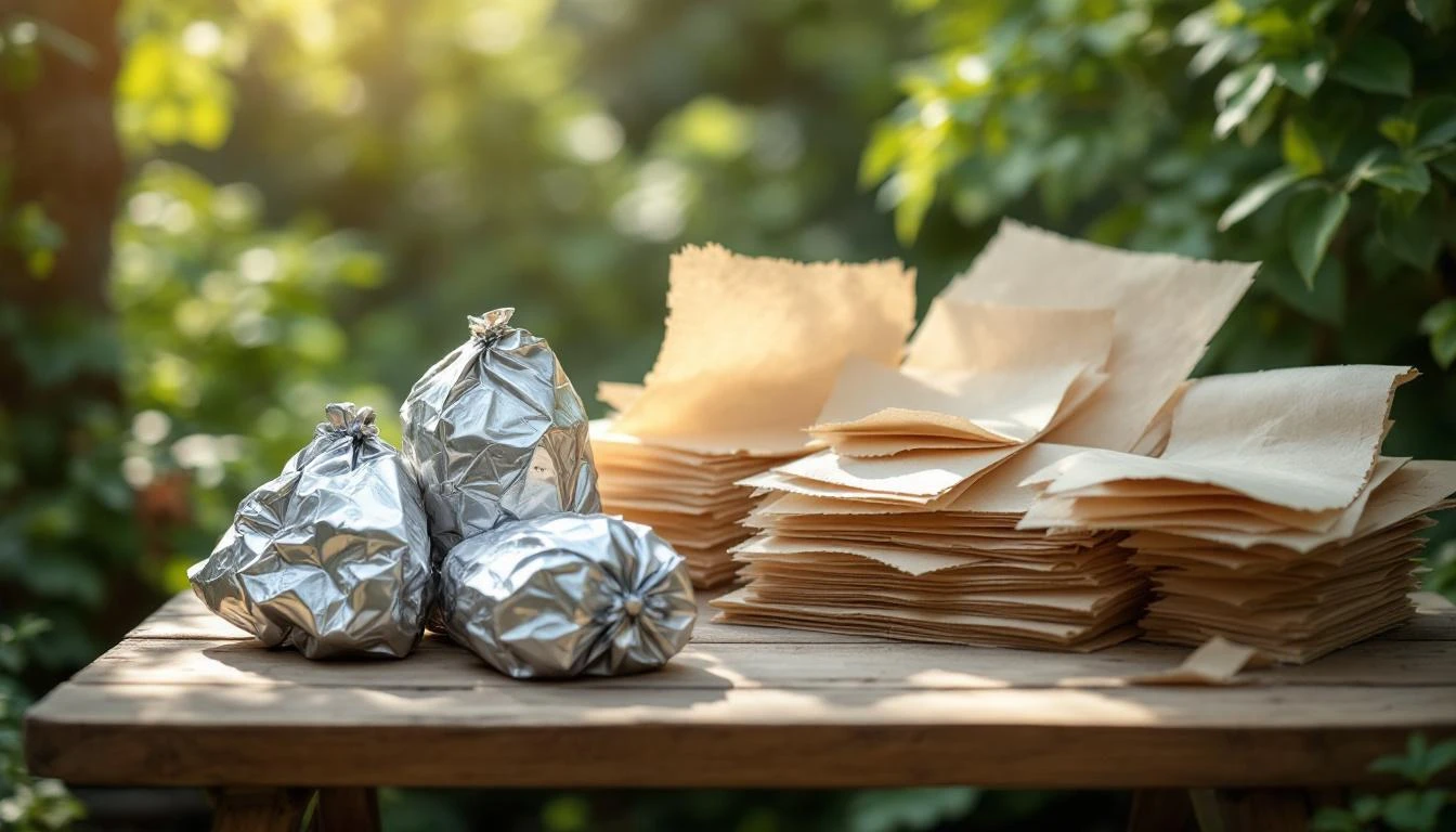 Ou Jeter Le Papier Aluminium